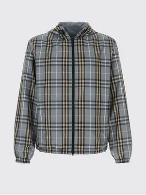 Burberry Tartan Polyester Hooded Jacket