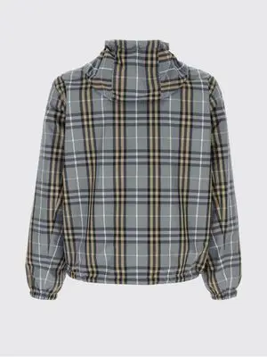 Burberry Tartan Polyester Hooded Jacket