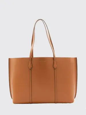 Tory Burch Perry Leather Shopping Bag - Brown