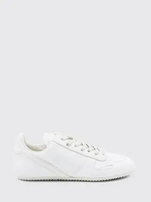 Rick Owens Leather Sneakers - Milk