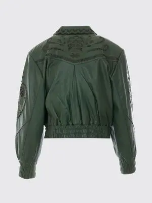 Farm Rio Leather Jacket
