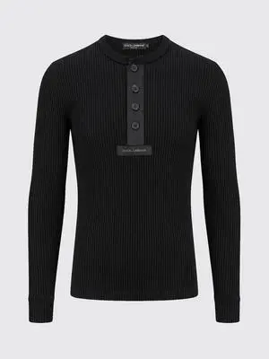 Dolce & Gabbana Ribbed Cotton T-shirt