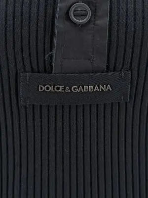 Dolce & Gabbana Ribbed Cotton T-shirt