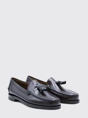 SEBAGO Classic Will Brushed Leather Loafers With Tassel Detail