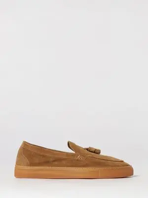 SUMMERY COPENHAGEN Paia Suede Loafers With Tassels - Brown