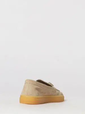 SUMMERY COPENHAGEN Paia Suede Loafers With Tassels - Sand