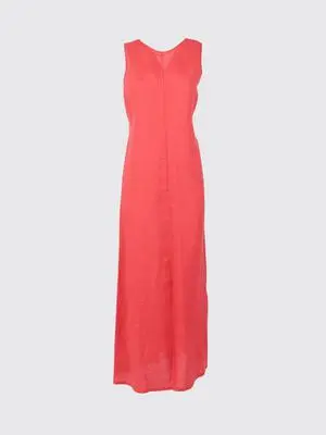 Aspesi Linen Long Dress - Orange