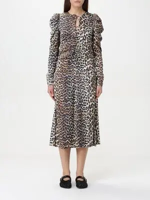 GANNI Dress Colour - Brown