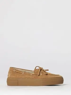 SUMMERY COPENHAGEN Suede Boat Loafers - Leather