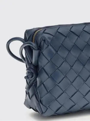 Bottega Veneta Loop Intrecciato Leather Bag - Blue
