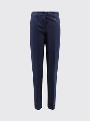 Aspesi Slim Fit Stretch Cotton Trousers - Blue