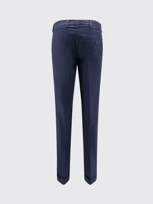 Aspesi Slim Fit Stretch Cotton Trousers - Blue