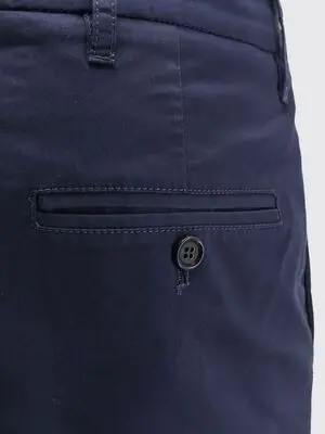 Aspesi Slim Fit Stretch Cotton Trousers - Blue