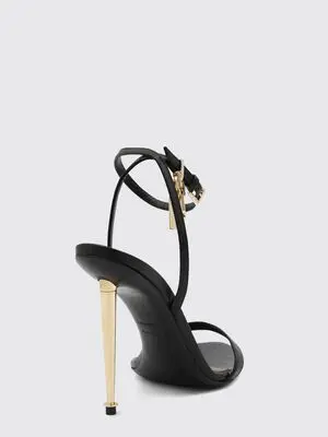 TOM FORD Padlock Leather Stiletto Sandals