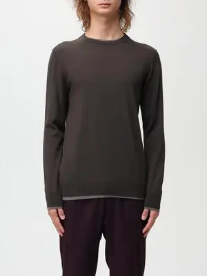 PAOLO PECORA Crew Neck Pullover - Dark