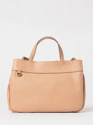 GIANNI CHIARINI Ottavia Hammered Leather Bag - Beige