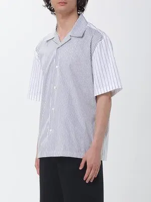 JIL SANDER Striped Cotton Casual Shirt