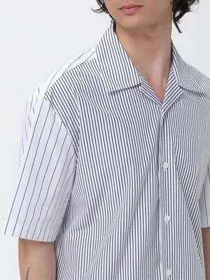 JIL SANDER Striped Cotton Casual Shirt