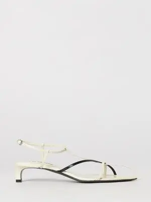 JIL SANDER Jil Sander Strappy Heeled Sandals White