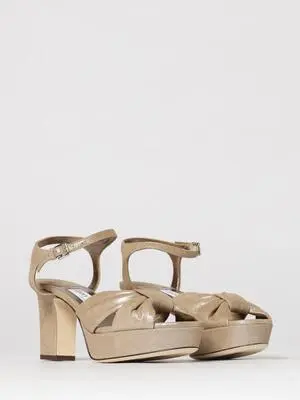 JIMMY CHOO Heloise Suede Sandal