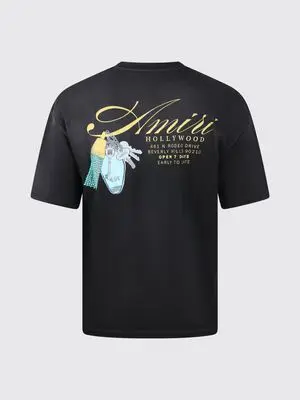 Amiri Cotton Crew Neck T-shirt With Logo