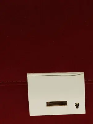 TOM FORD Rectangular Silk Clutch With Metallic Snap Closure - Red