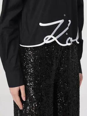 Karl Lagerfeld Shirt With Logo Detail