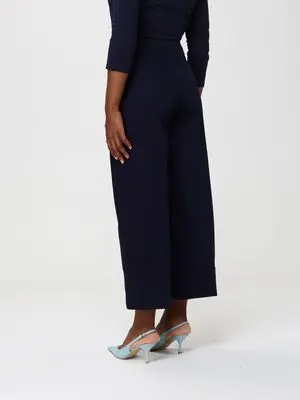 PT TORINO Cotton Twill Cropped Trousers - Blue
