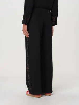 WALES BONNER Embroidered Wide-leg Trousers