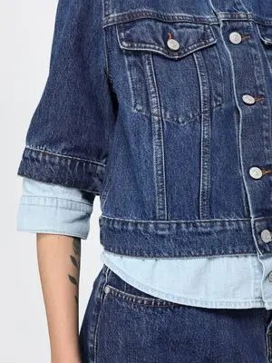 7 For All Mankind Short Denim Jacket