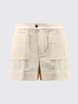 Soeur Cotton Shorts With Patch Pockets