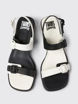 Camper Twins Leather Sandals