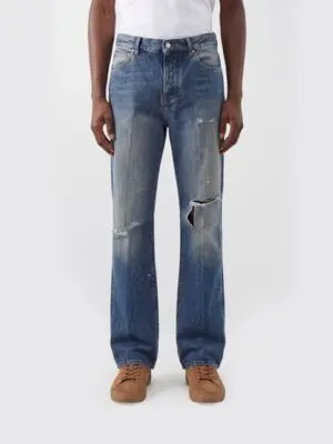 Amiri Distressed Flare Jeans - Blue