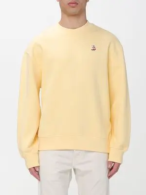 Maison Kitsuné Cotton Crewneck Sweatshirt - Yellow