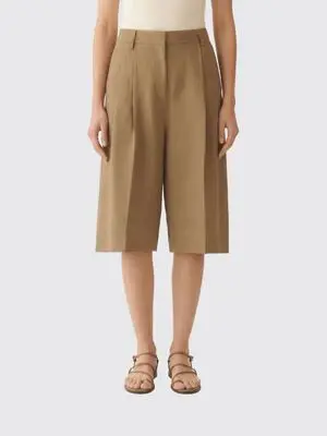 Fabiana Filippi Linen Blend Shorts - Mud