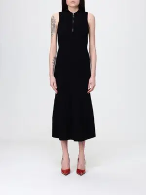 Victoria Beckham Viscose Knit Dress - Black