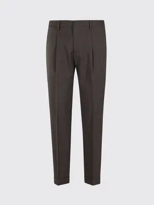 BRIGLIA 1949 Tailored Pleated Trousers - Brown
