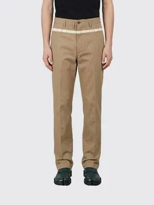 MAISON MARGIELA Cotton Chino Trousers - Brown