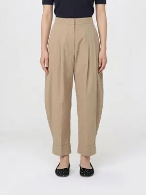 PT TORINO Twill Cropped Trousers - Beige