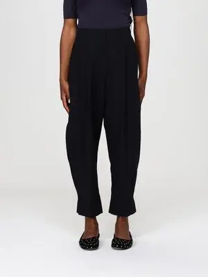 PT TORINO Twill Cropped Trousers - Black