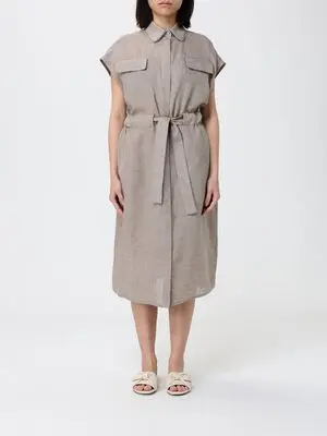 Fabiana Filippi Linen Midi Shirtdress