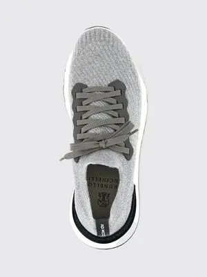 Brunello Cucinelli Knit Sneakers - Silver