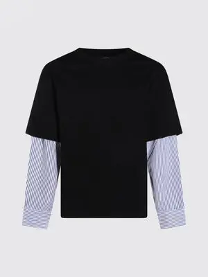 JIL SANDER Cotton T-shirt With Shirt Sleeves
