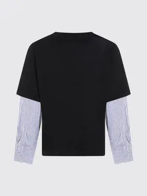 JIL SANDER Cotton T-shirt With Shirt Sleeves