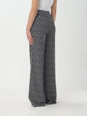 PT TORINO Polka Dot Wide Leg Trousers