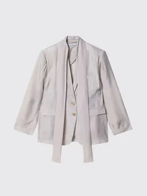 Acne Studios Single-breasted Blazer With Sash