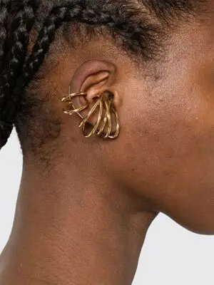 PANCONESI Orbit Chromed Brass Ear Cuff