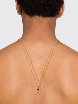 Dsquared2 Jesus Brass Necklace