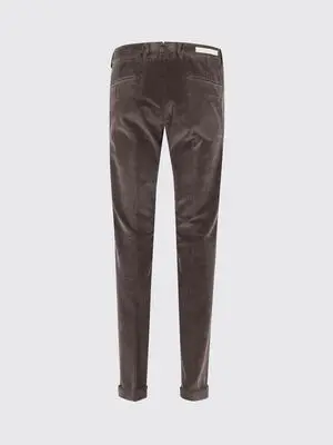 BRIGLIA 1949 Tailored Corduroy Trousers - Brown