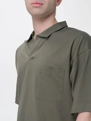 PAOLO PECORA Virgin Wool Polo Shirt